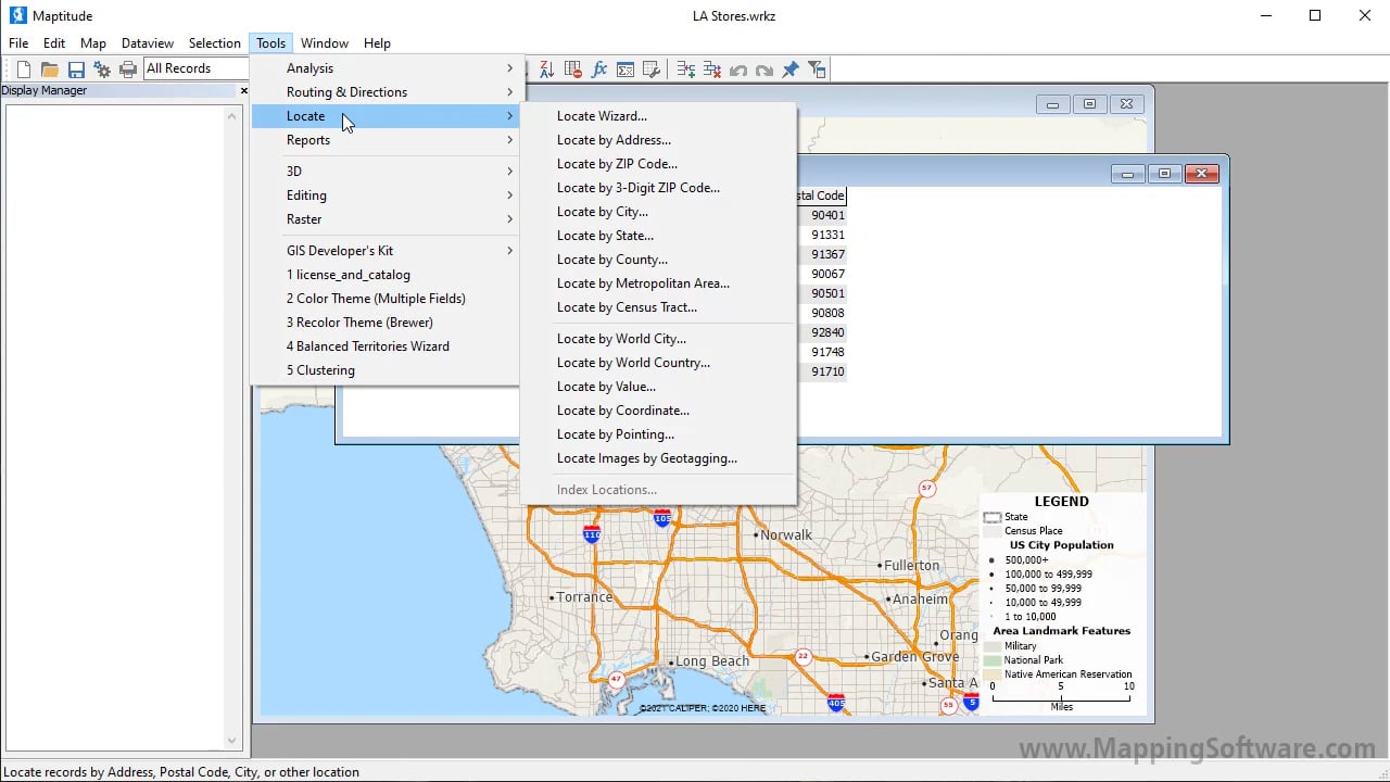 Maptitude Video: Pin Mapping/Geocoding