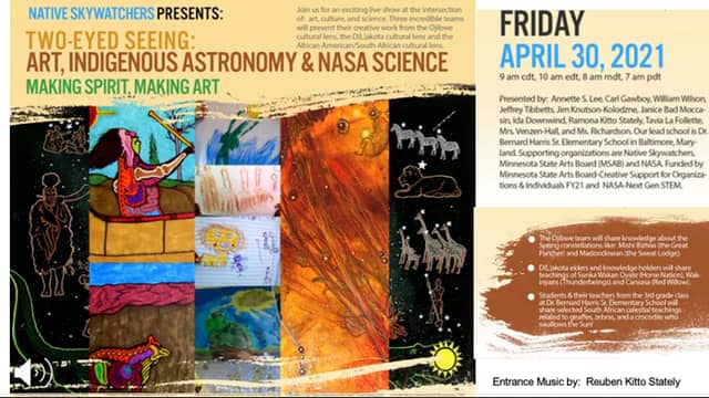 Two Eyed Seeing: Art, Indigenous Astronomy & NASA Science (SD) on Vimeo