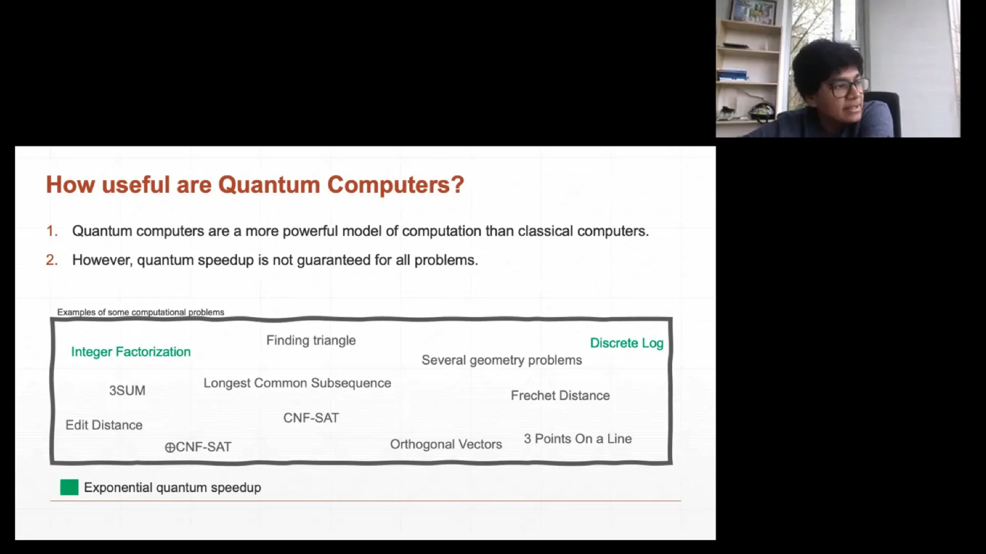 Subhasree Patro - Quantum fine-grained complexity on Vimeo