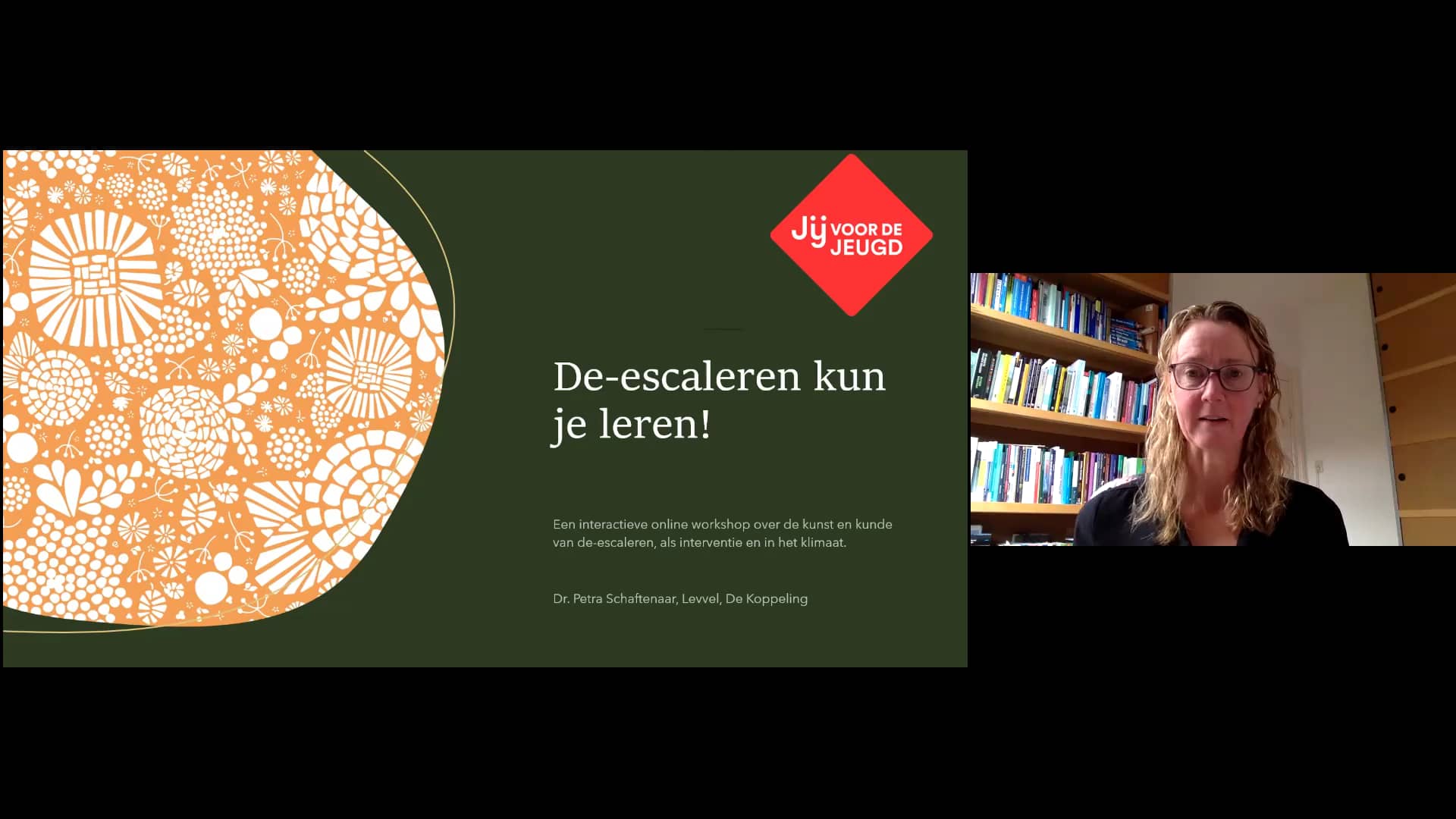 Workshop: De-escaleren kun je leren! on Vimeo