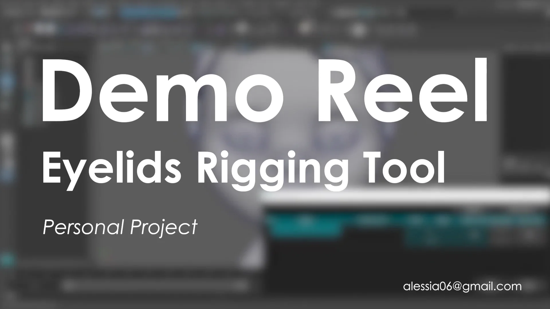 Eyelids Rigging Tool on Vimeo