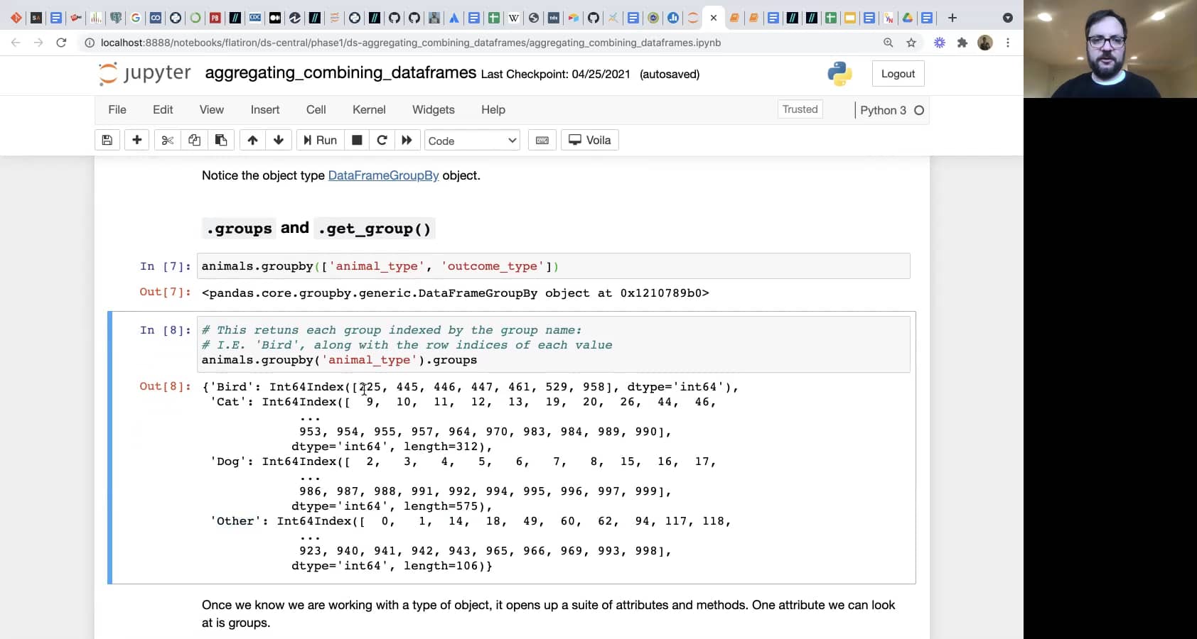 Greg Damico AggregatingDFs 050321 on Vimeo