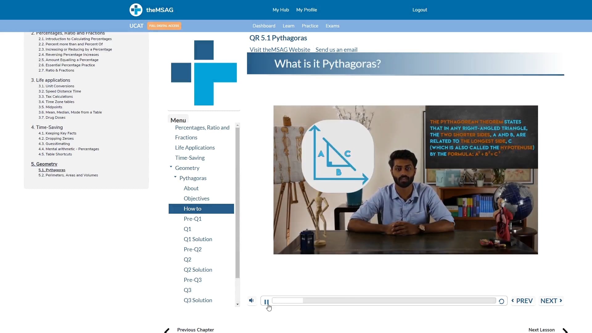 theMSAG UCAT Question Bank Demo - Lessons from Practice on Vimeo