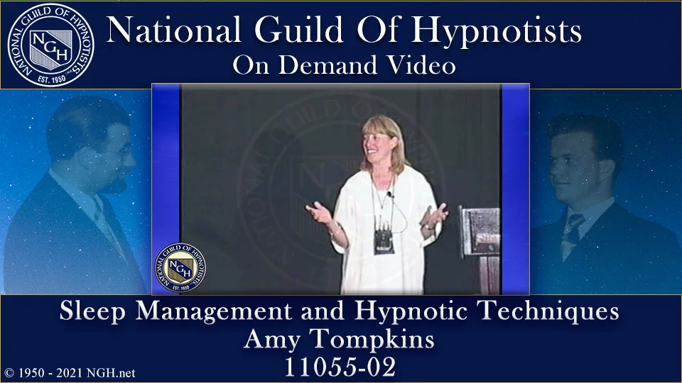 Watch Sleep Management and Hypnotic Techniques with Amy Tompkins ...