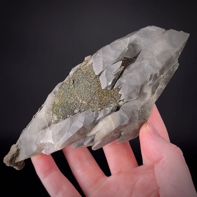 Large Calcite w/ Chalcopyrite & Marcasite (classic) Bob Reynolds Coll ...