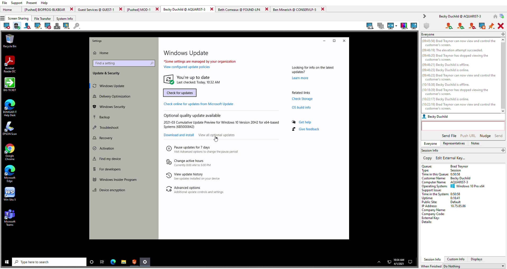 BeyondTrust Remote Support Representative Console - support.mnit.state ...