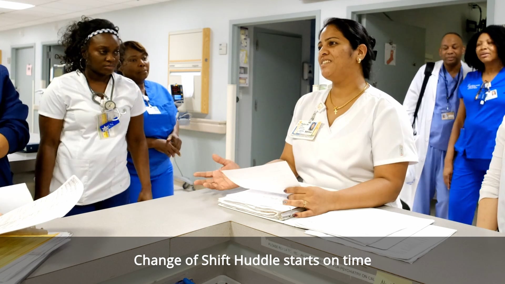 Nurses First: Change of Shift Huddle on Vimeo