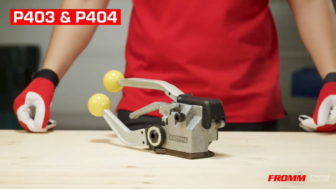 P403 & P404 Plastic Strap Combination Tools on Vimeo