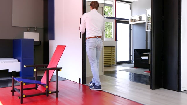 Schroder House Second Floor Plan