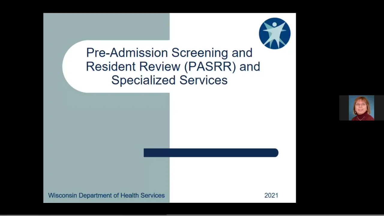 PASRR Specialized Services - Pre-Admission Screening and Resident ...