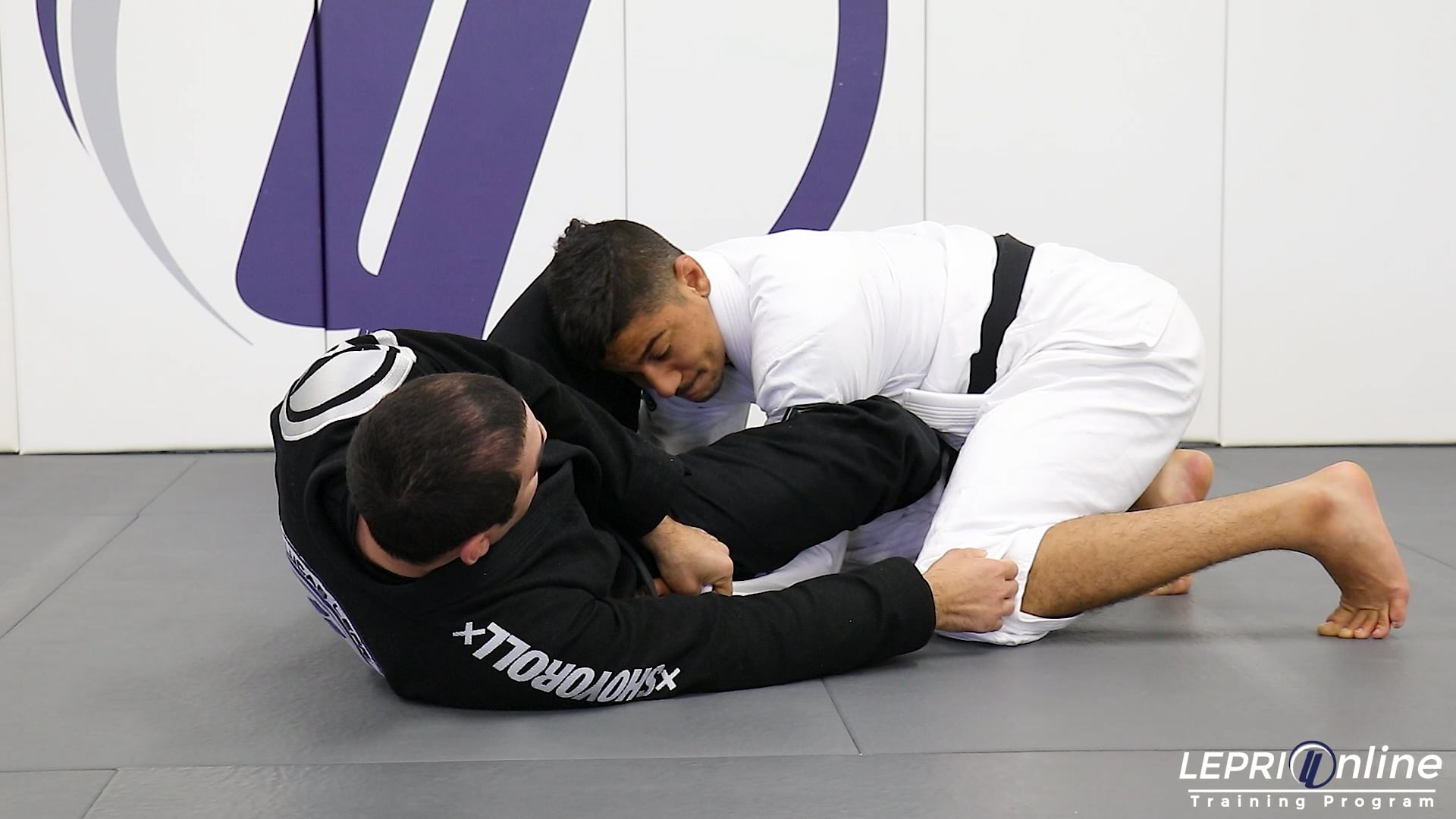 Lepri BJJ Online Training: Double Under Escape to Shoulder Lock or Knee On