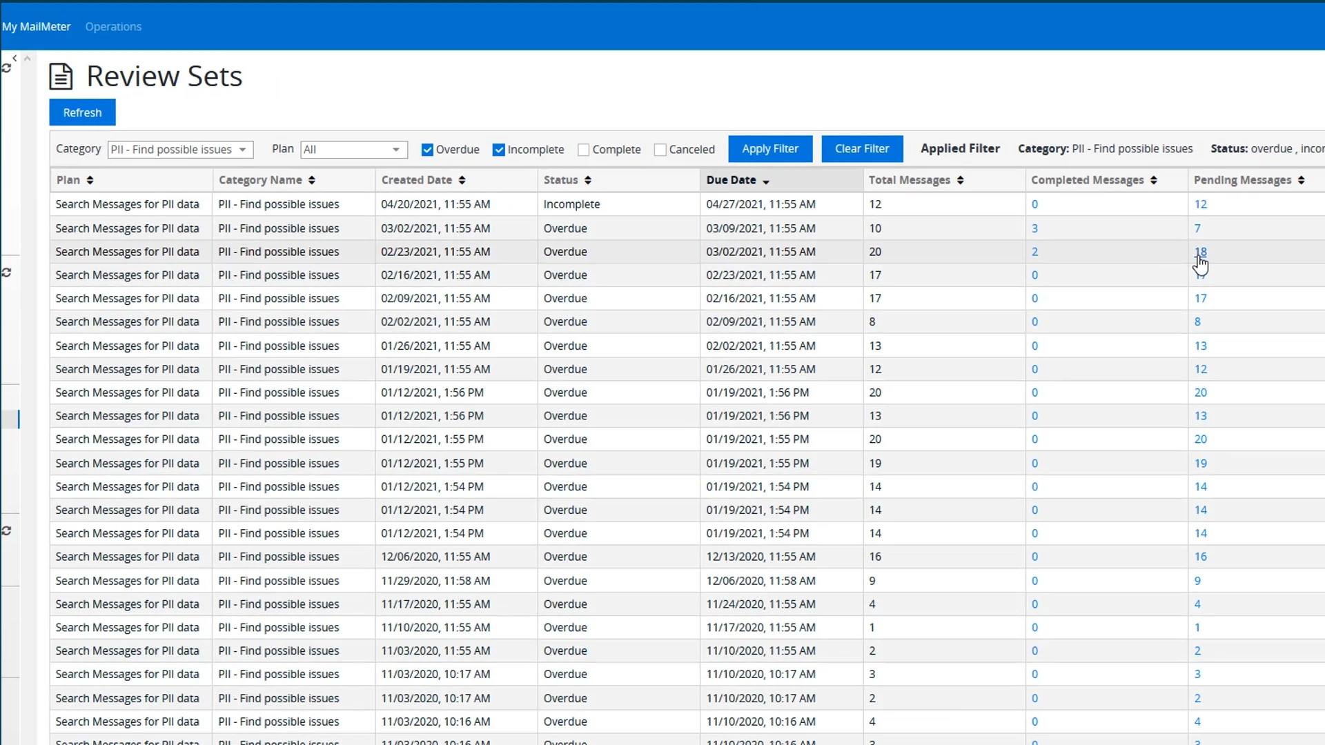Mailmeter- Compliance Plan & Review Demonstration on Vimeo