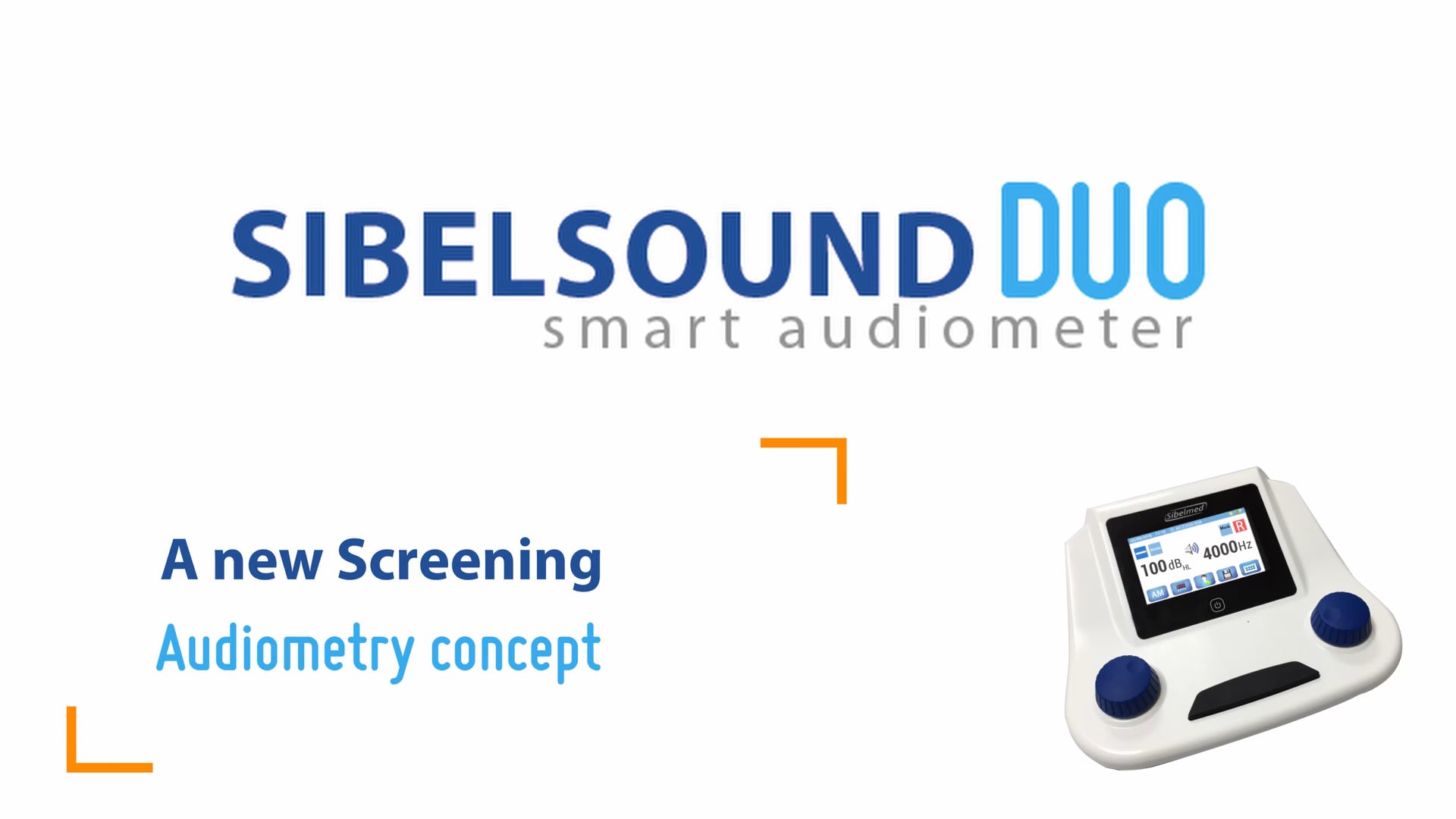 Audiometer Sibelmed SIBELSOUND DUO on Vimeo
