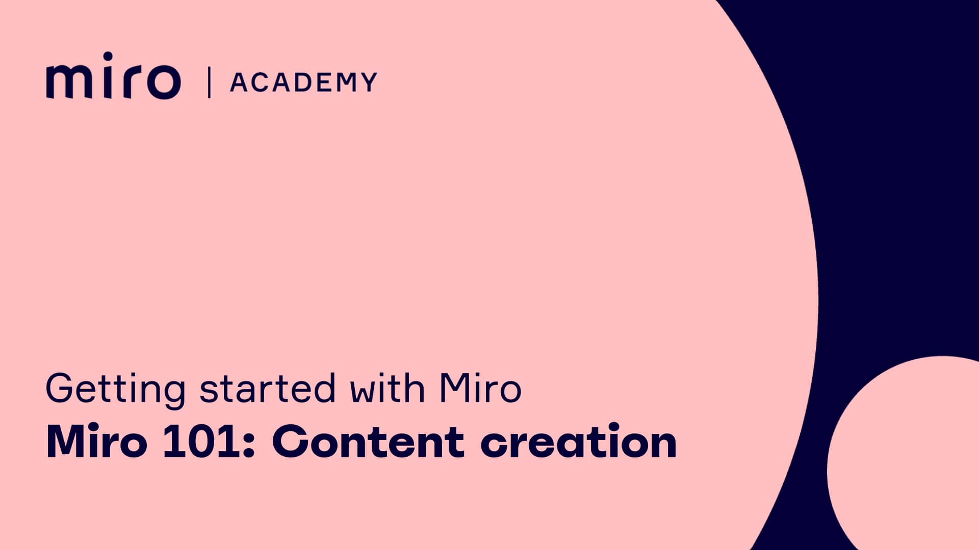 Getting started with Miro: Creating content on Vimeo