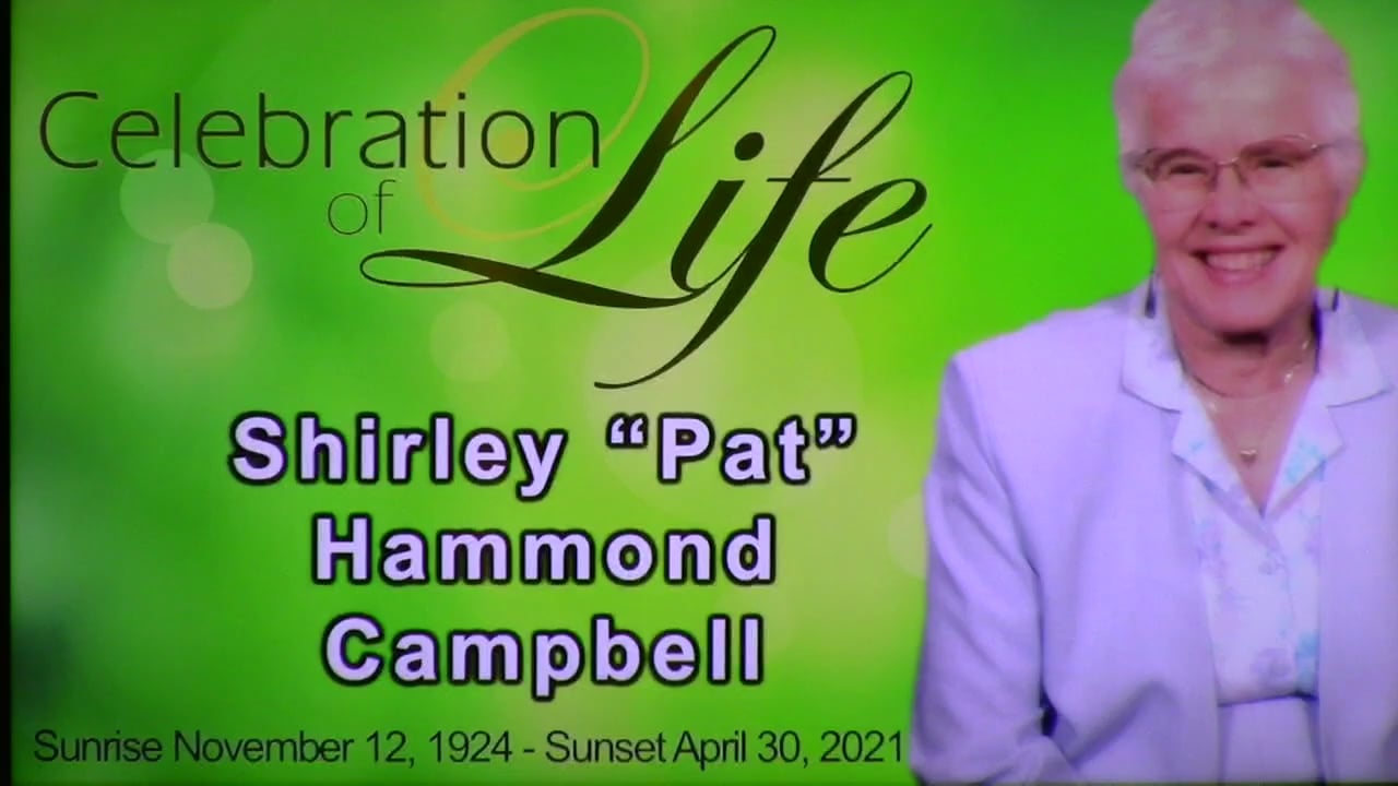 Homegoing Celebration for Shirley Hammond Campbell on Vimeo