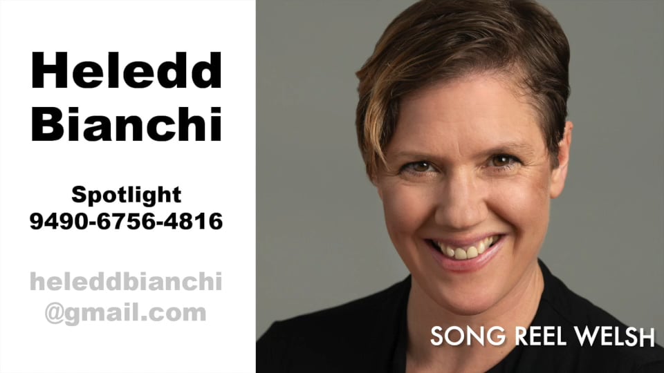 Song Reel WELSH - Heledd Bianchi.mp4 on Vimeo