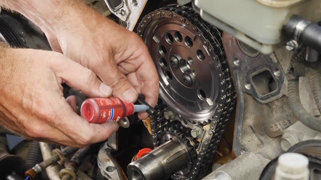 Cómo graduar una leva: Paso 6: Bloquear la rueda de leva