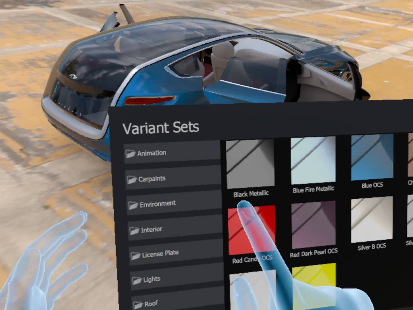 Ultraleap hand tracking with Varjo & Autodesk VRED on Vimeo