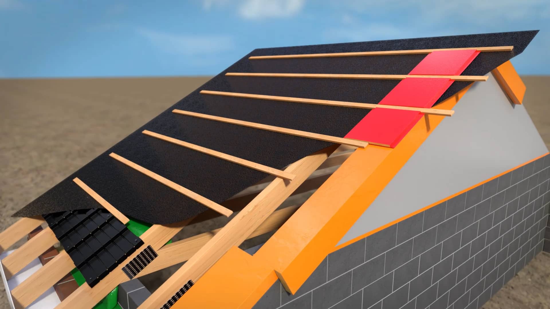 Fire Stopping System at the Party Wall and Eaves - Masonry on Vimeo