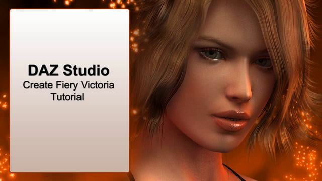Create Fiery Victoria DAZ Studio on Vimeo
