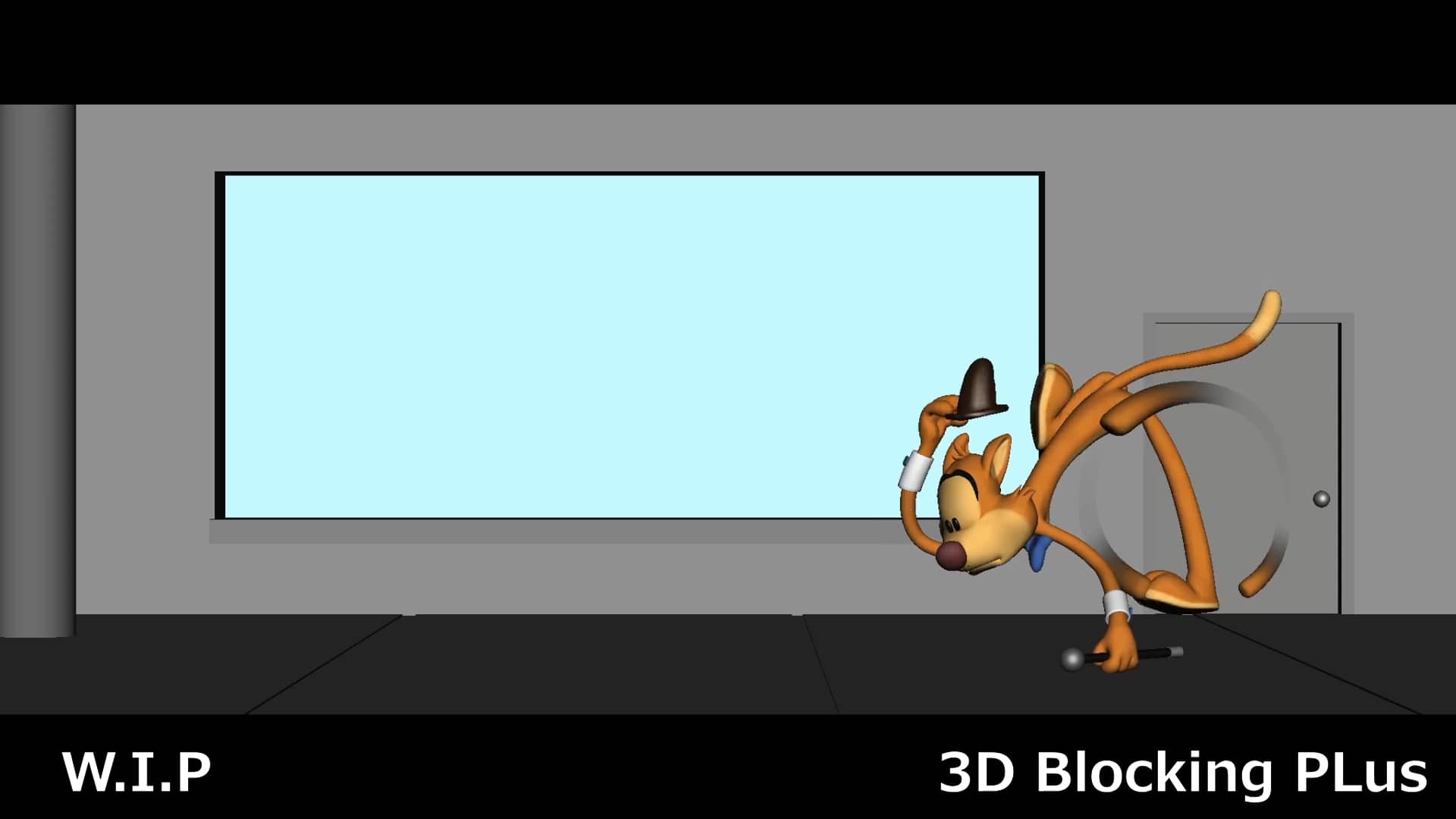 2D/3D animation - Mr. Buttons Process 2017 on Vimeo
