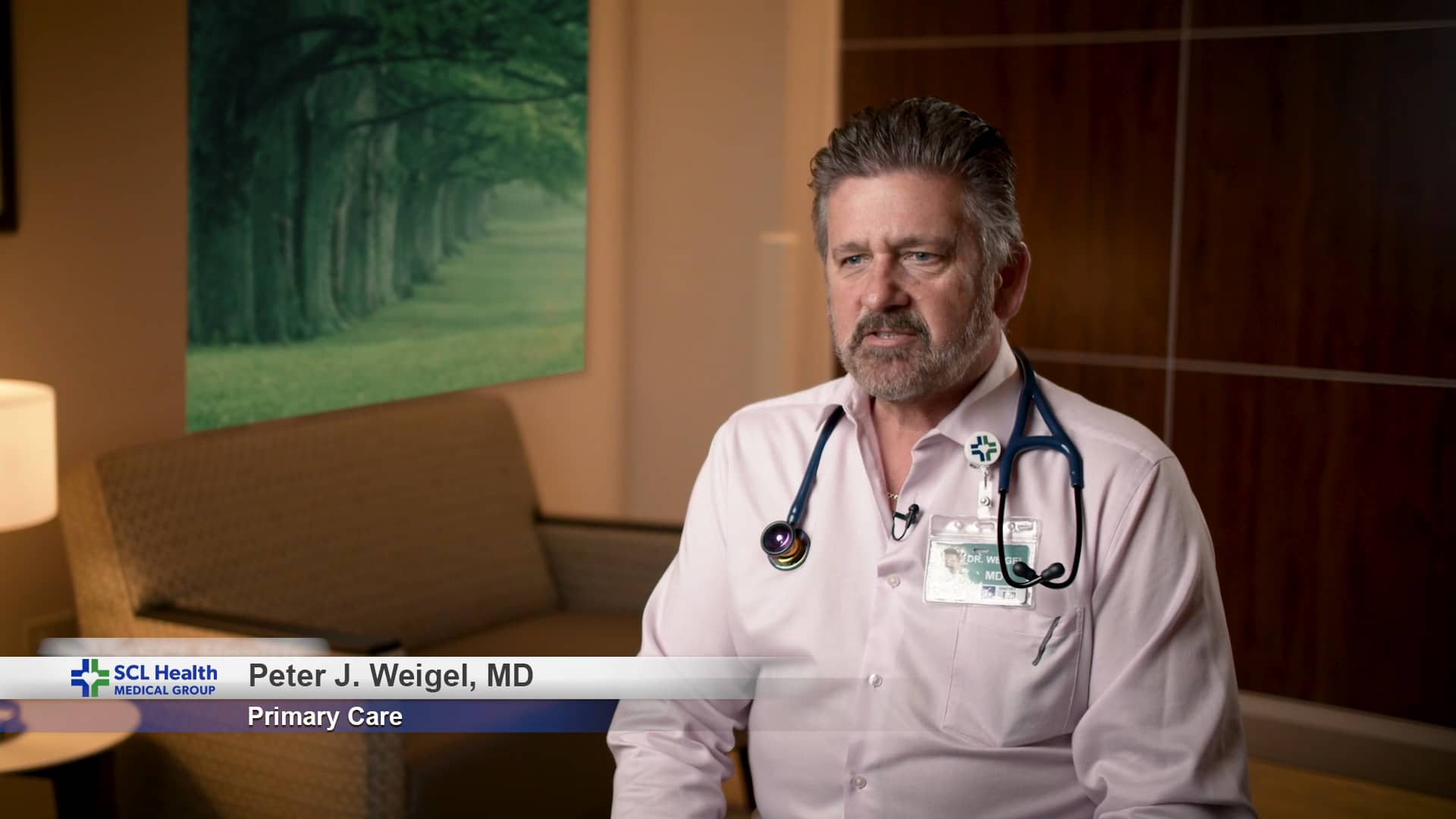 Peter Weigel, MD | Primary Care | SCL Health Medical Group on Vimeo