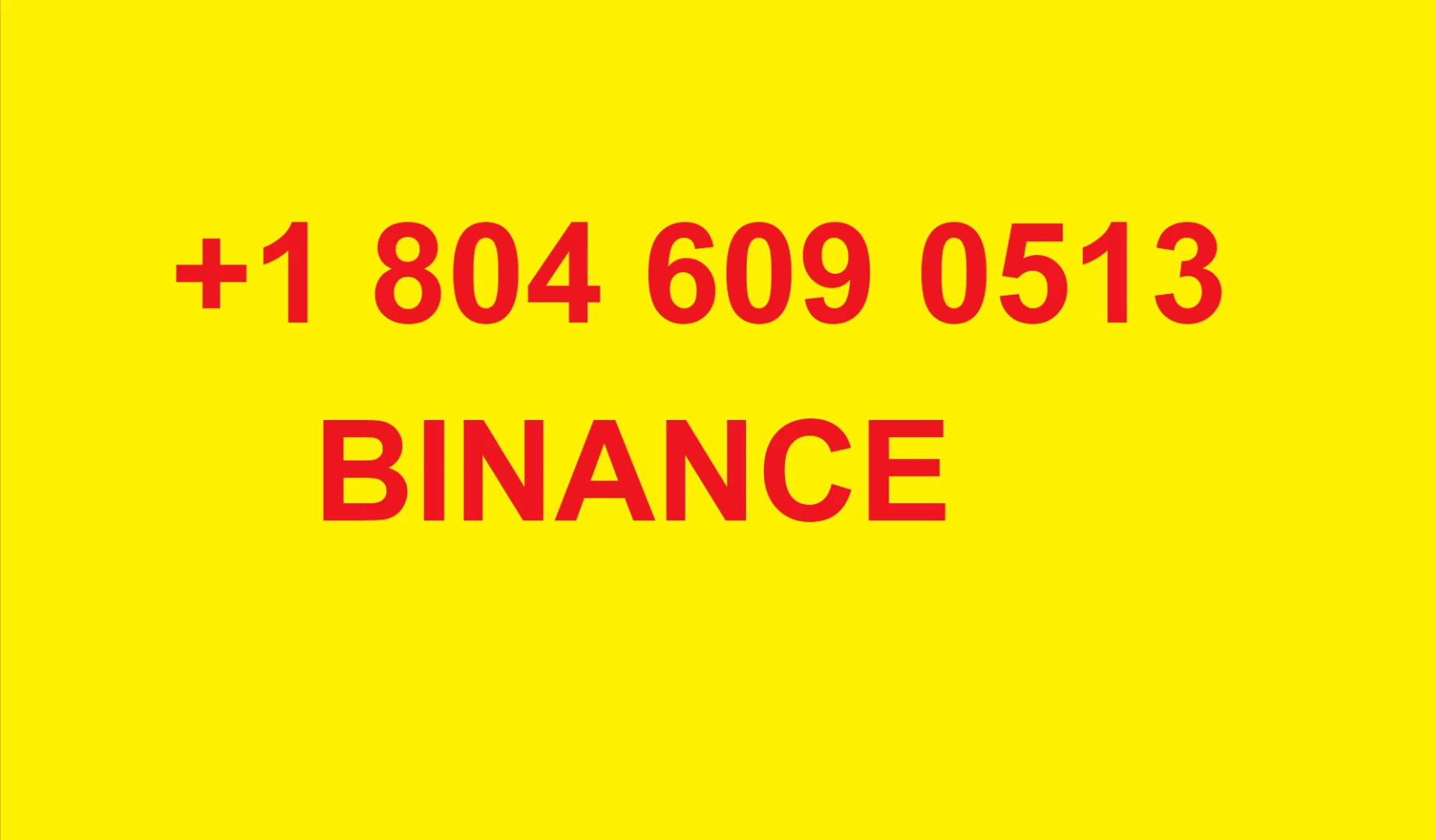 Binance Phone Number 3051 on Vimeo