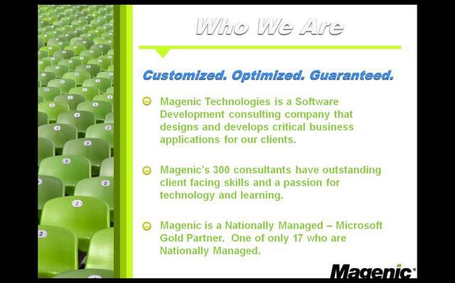 Magenic Technologies Webinar on Vimeo