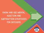 Sum7 3 1 Know And Use Mental Addition And Subtraction Strategies For