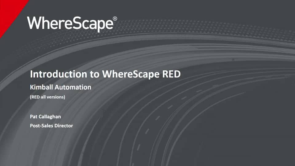 Introduction to WhereScape RED - Kimball Automation on Vimeo