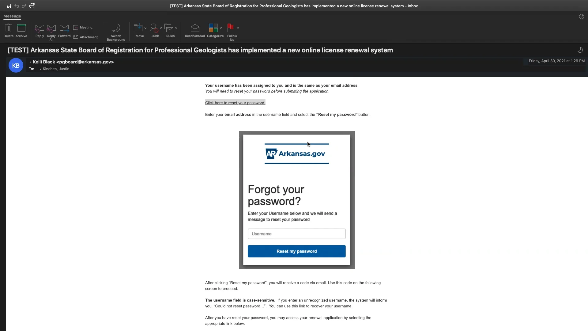 ELP Geologist Password Creation Tutorial on Vimeo