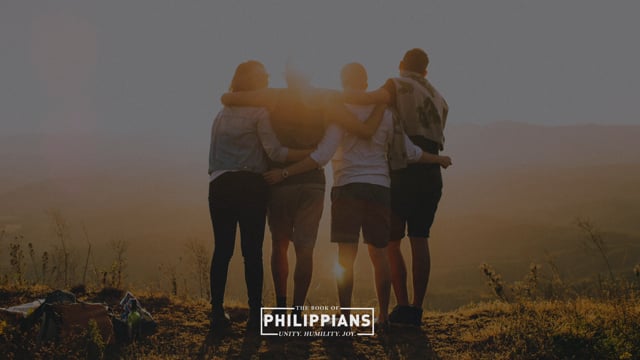 Sermon Series: Philippians - Unity. Humility. Joy. - Church Visuals