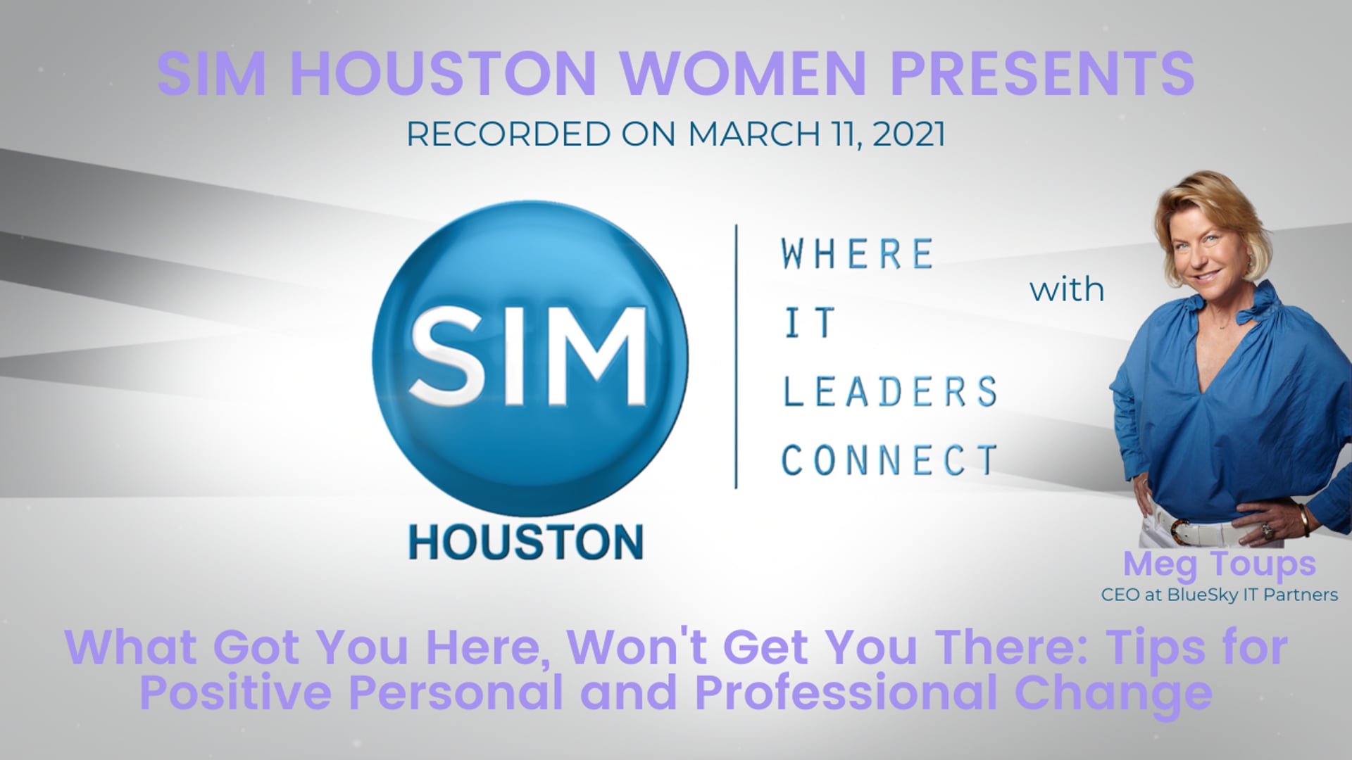 SIM Houston | IT Leaders | CIO's