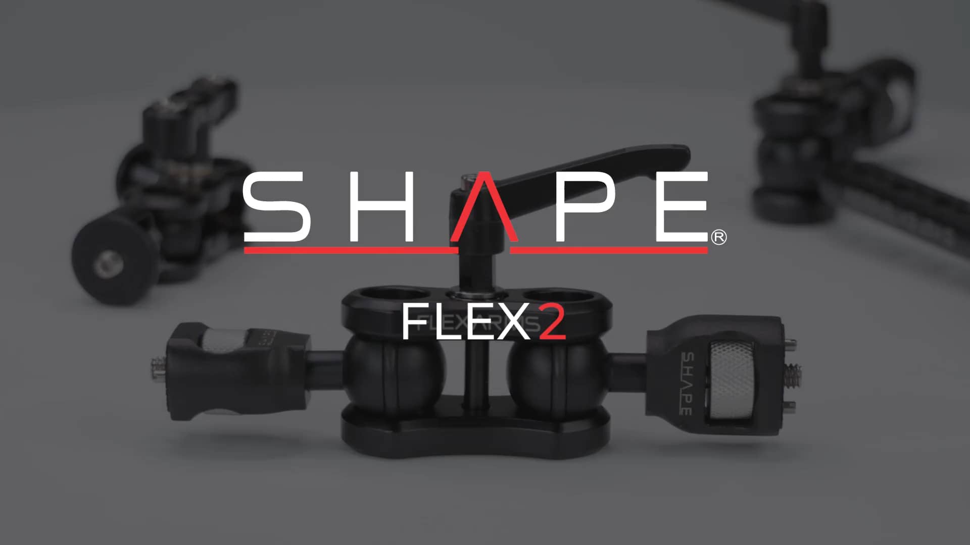 SHAPE - MEDIUM FLEX ARM 1/4-20 TO 3/8-16 ANTI ROTATING - FLEX2 on Vimeo