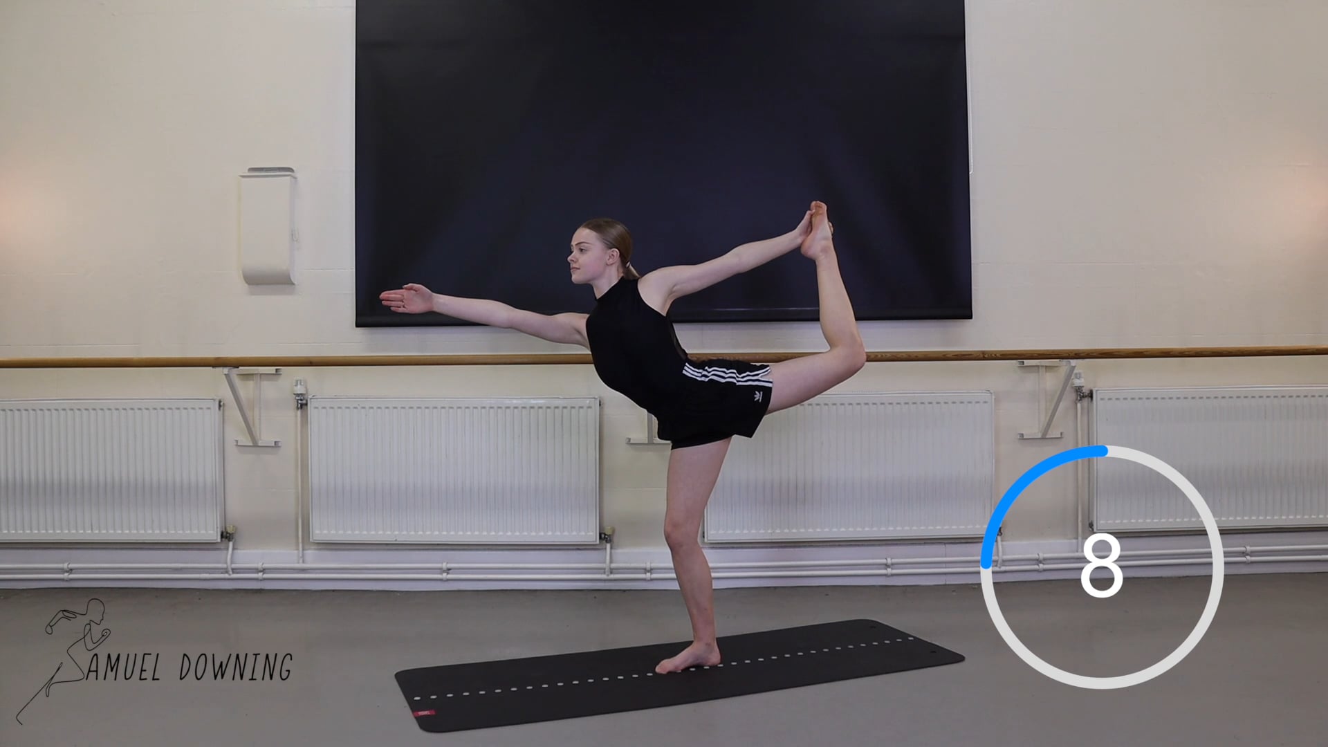 Standing Dancer’s Pose - Same Hand on Vimeo