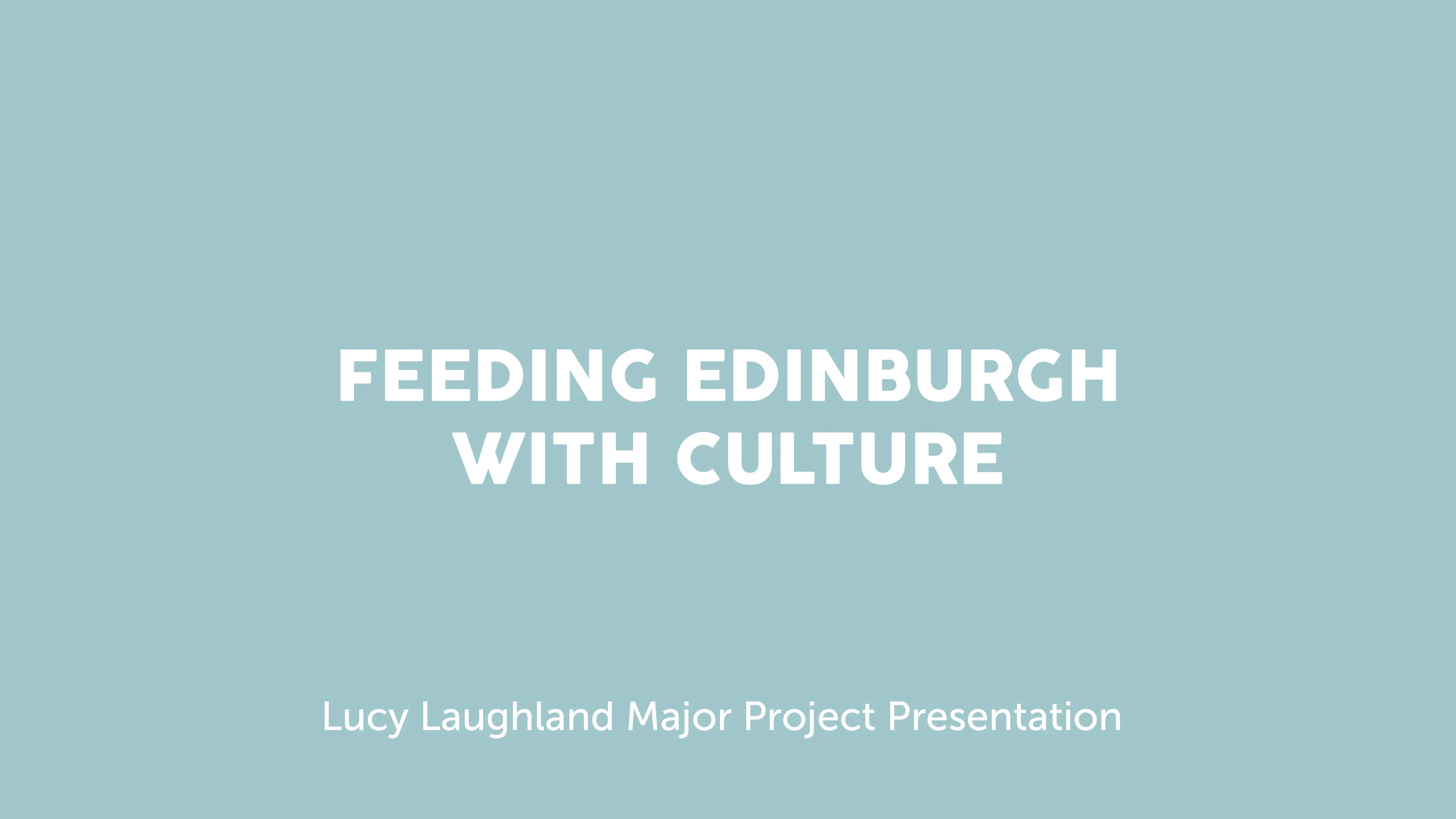 Final Major Project Presentation on Vimeo