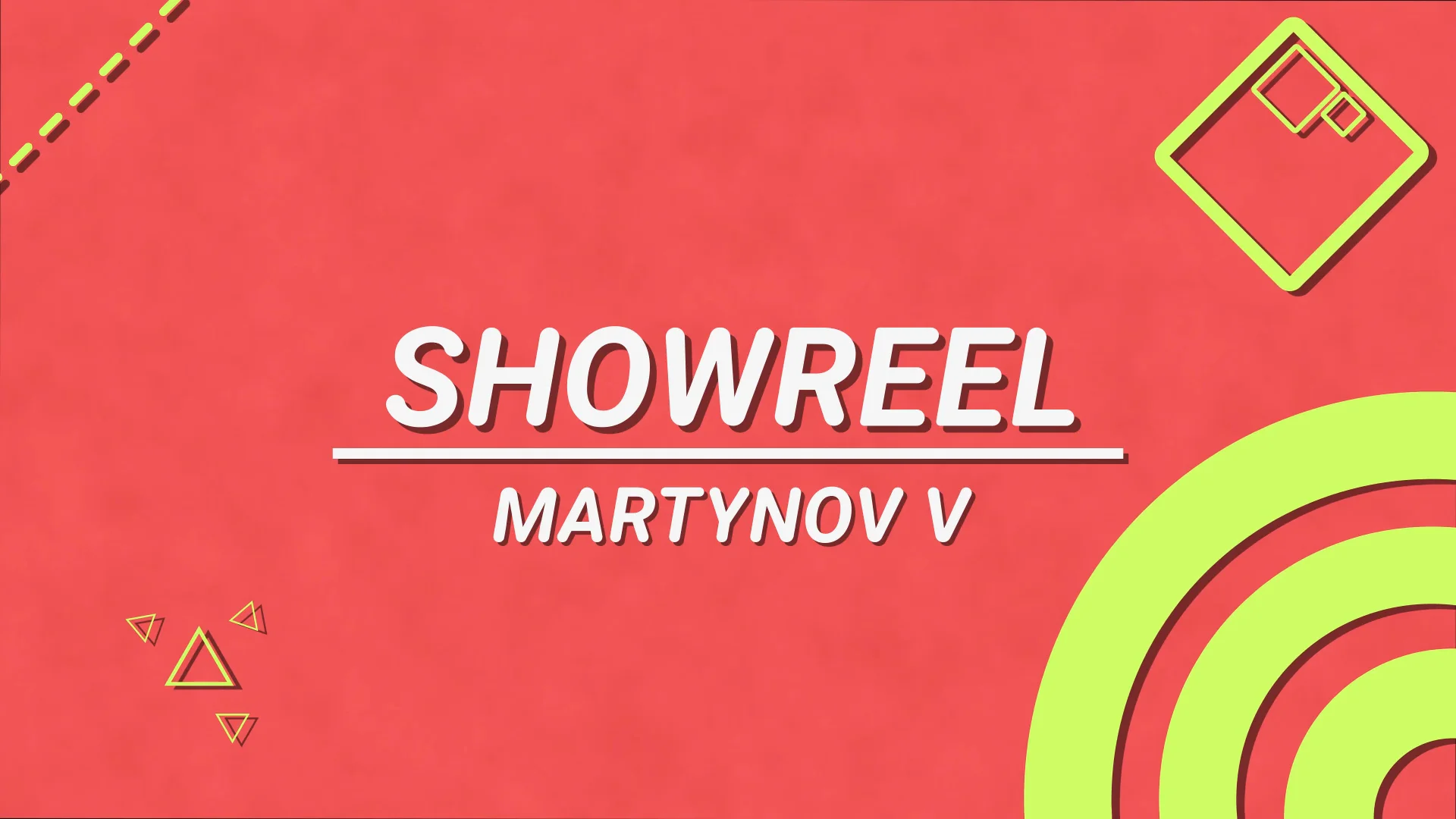 Showreel Mp4 On Vimeo