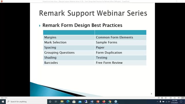 Remark Office OMR Support Videos on Vimeo