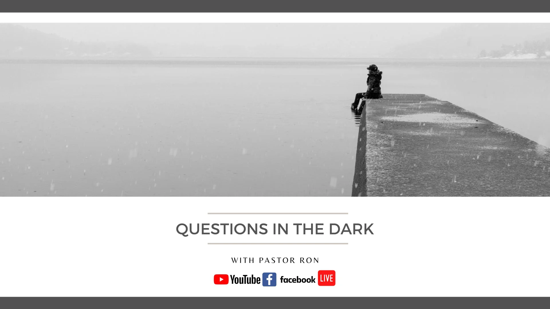 Questions in the Dark