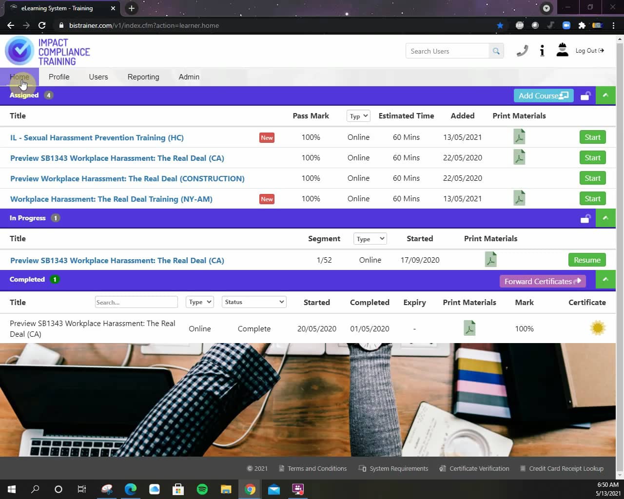 ICT LMS DEMO Tour Link on Vimeo