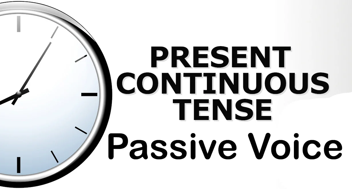 present continuous passive on Vimeo