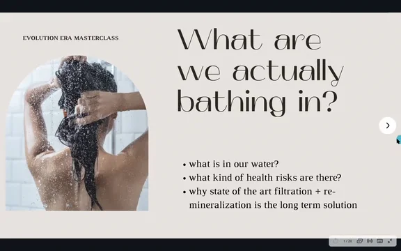 What are we actually bathing in? Evolution Era Masterclass 5/13/2021 on ...