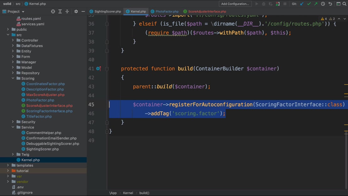 ISP: Refactoring & Takeaways > Write SOLID Code & Impress your Friends | SymfonyCasts