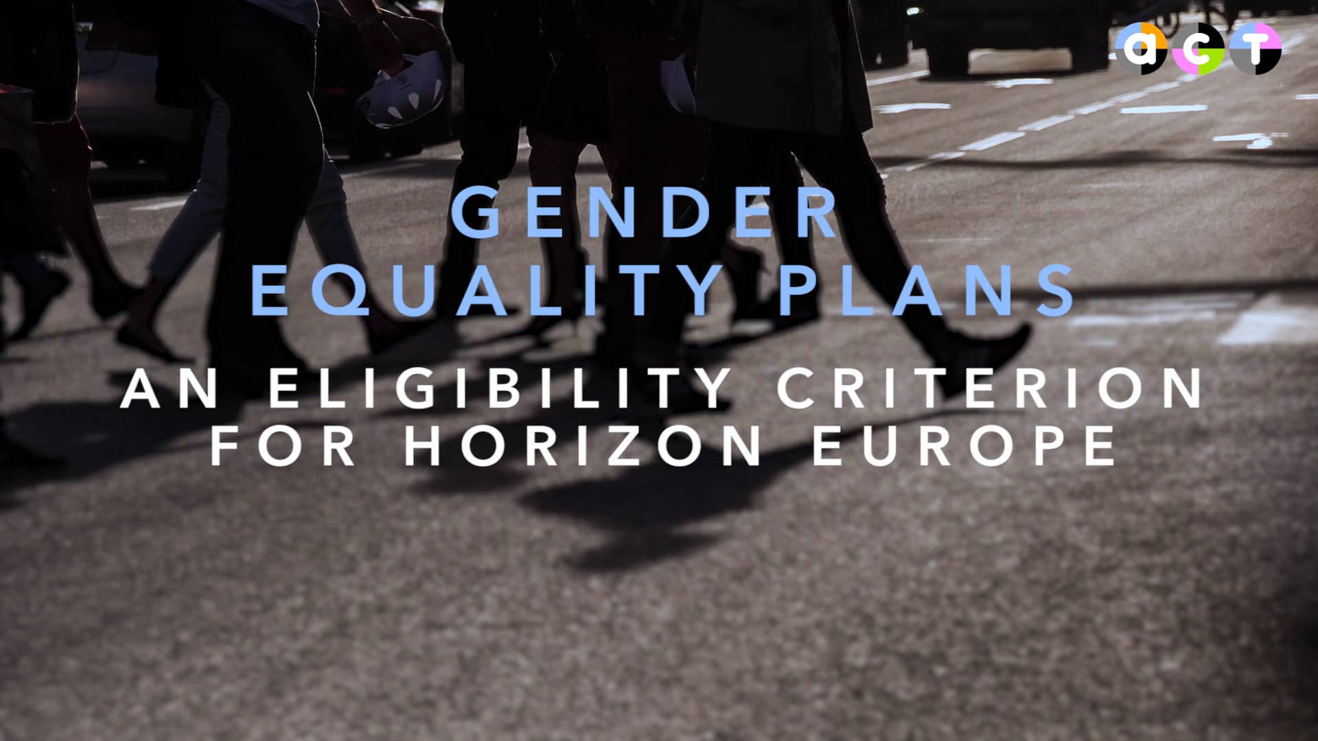 Gender Equality Plans. An Eligibility Criterion for Horizon Europe on Vimeo
