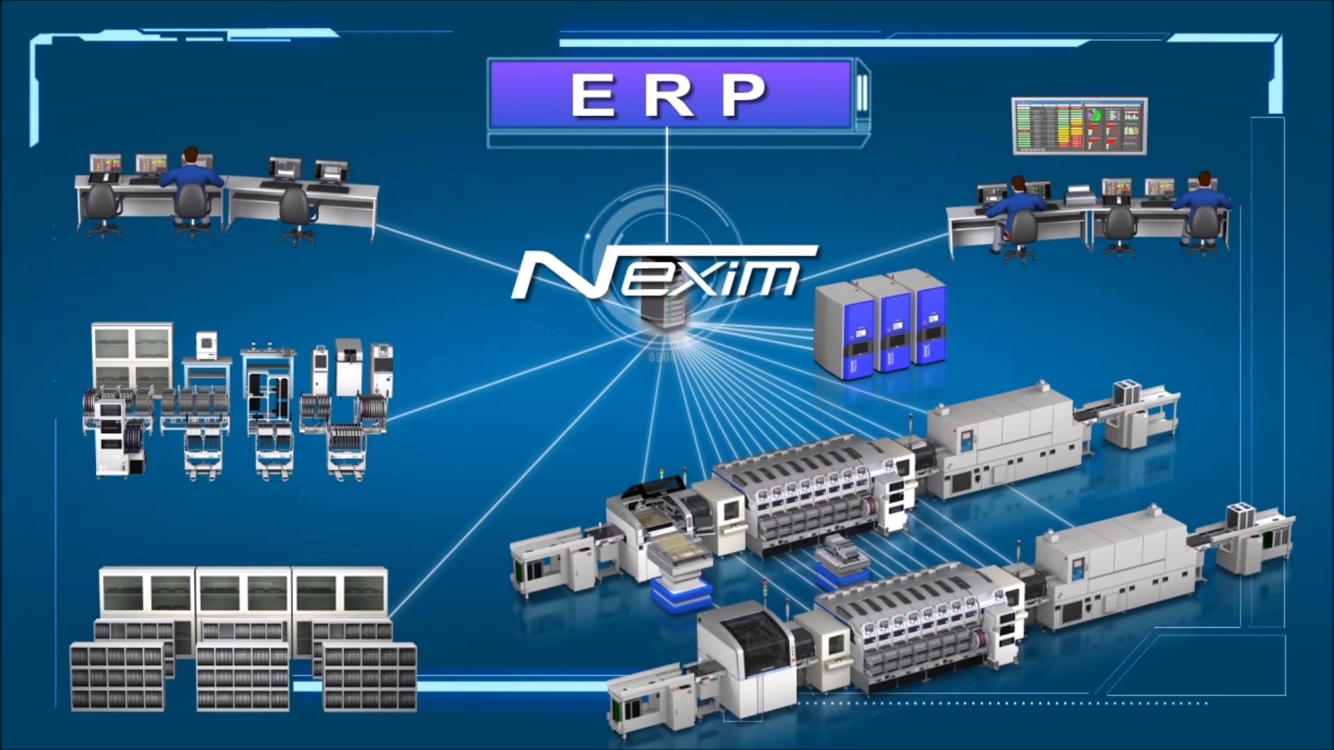 Остек-СМТ: Установка компонентов_Fuji_Умное производство Nexim on Vimeo