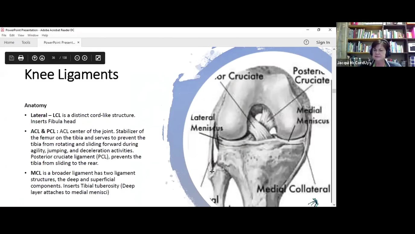 Watch Managing Sports Injuries - Module 3 - with Jacqui McCord-Uys (3 ...
