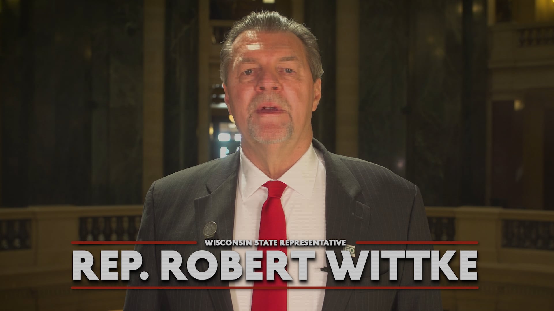 Congrats from Representative Robert Wittke on Vimeo