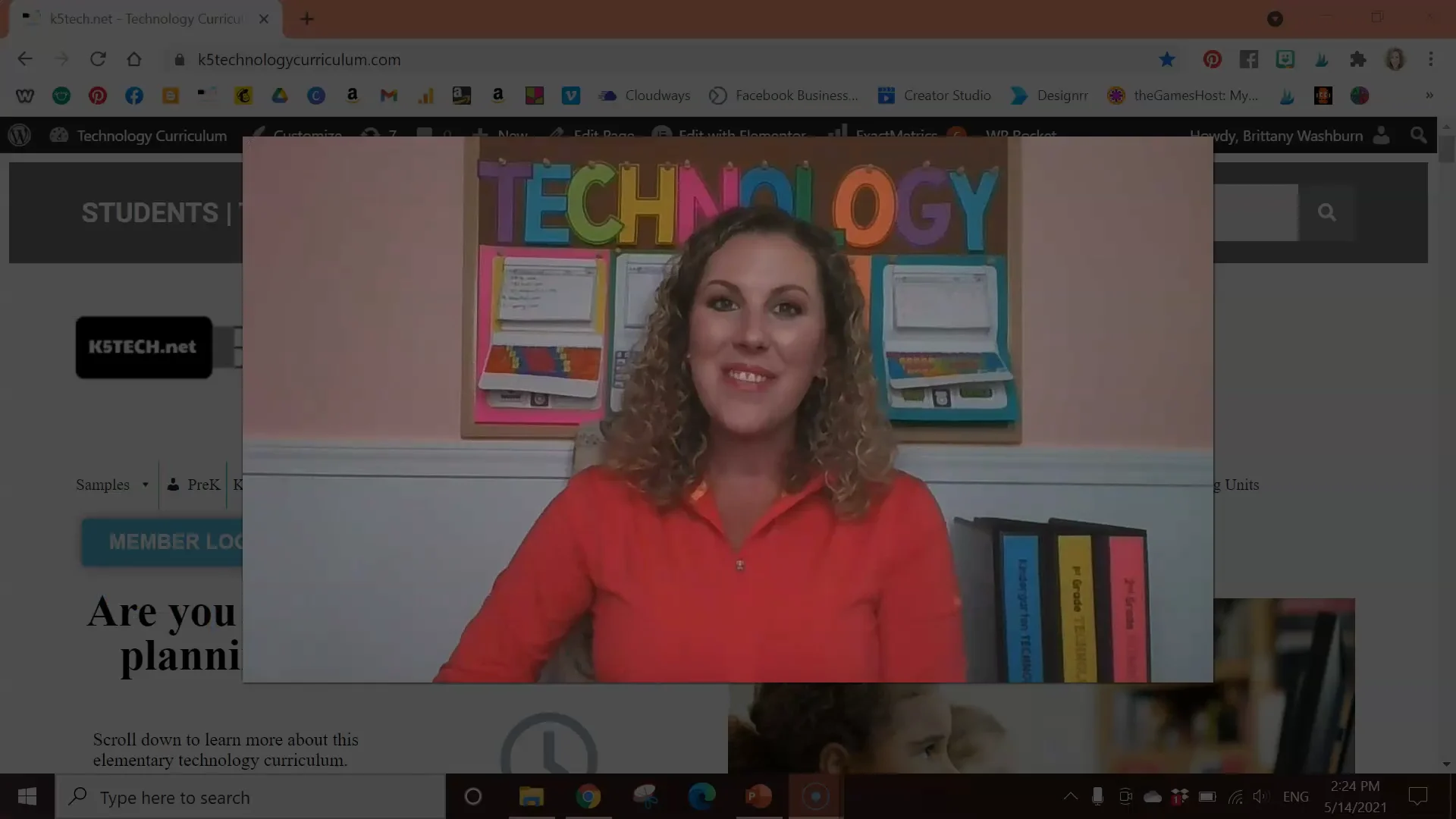 Elementary Technology Curriculum k5tech walkthrough video