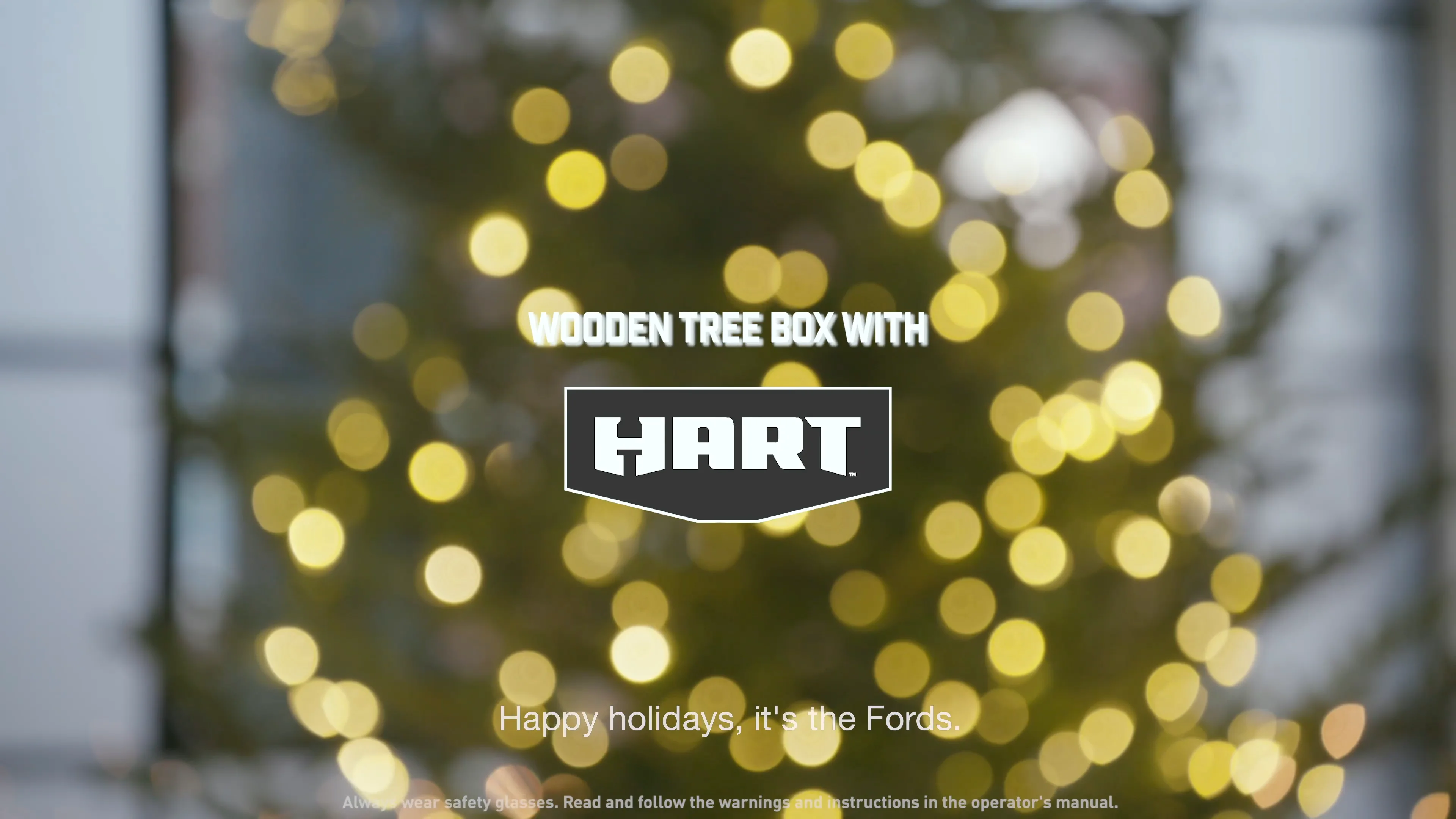 HARTTOOLS - "Wooden Tree" Holiday Tutorial on Vimeo
