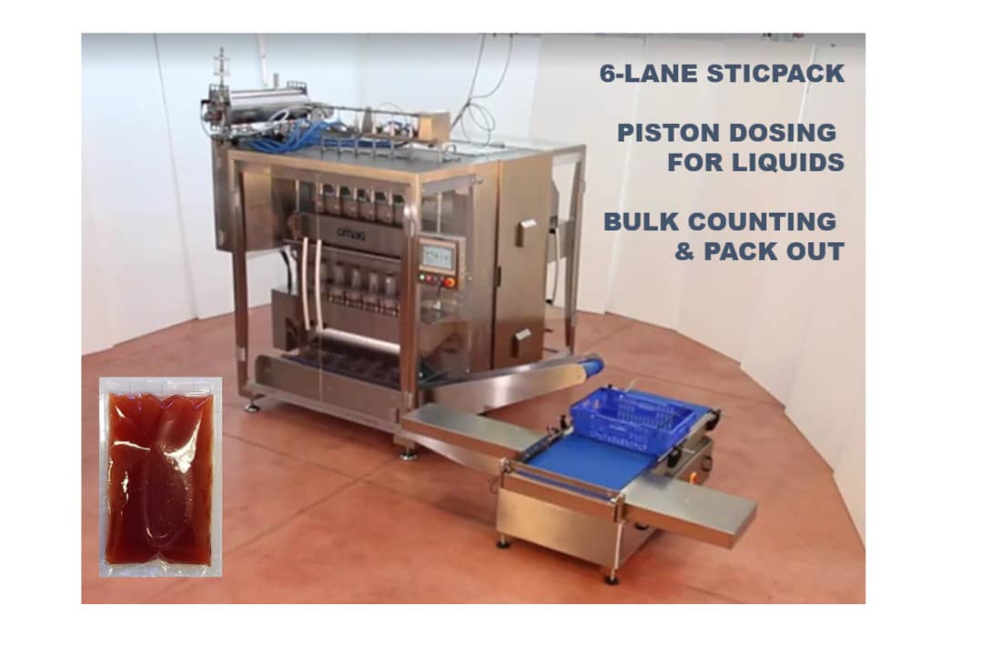 OMAG CS6 (6-lane) Stick (Wide Format) - Liquid Pump Doser - Sauces on Vimeo